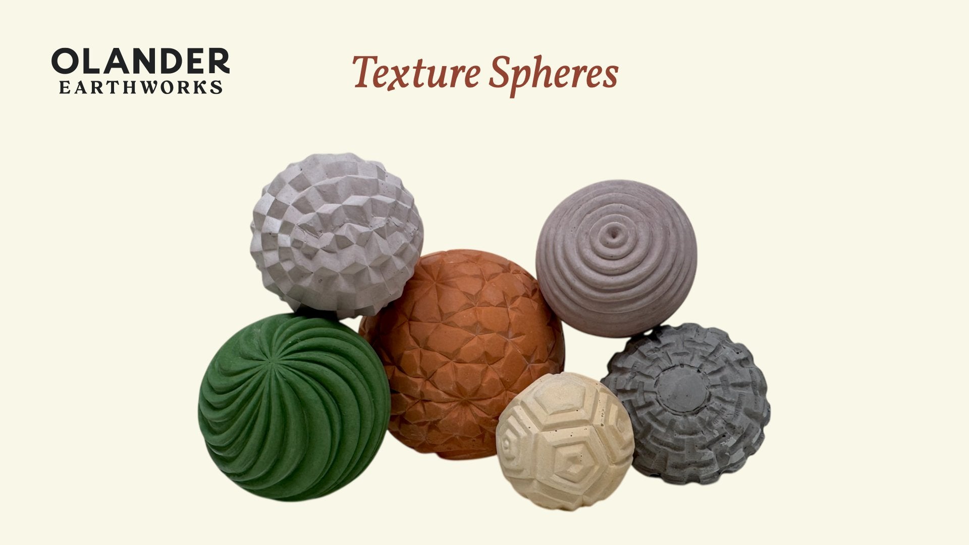 Texture Spheres – Brackers Good Earth Clays
